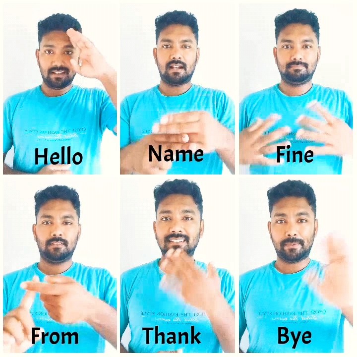 Let's you want to learn sign language as Basic New words - YouTube