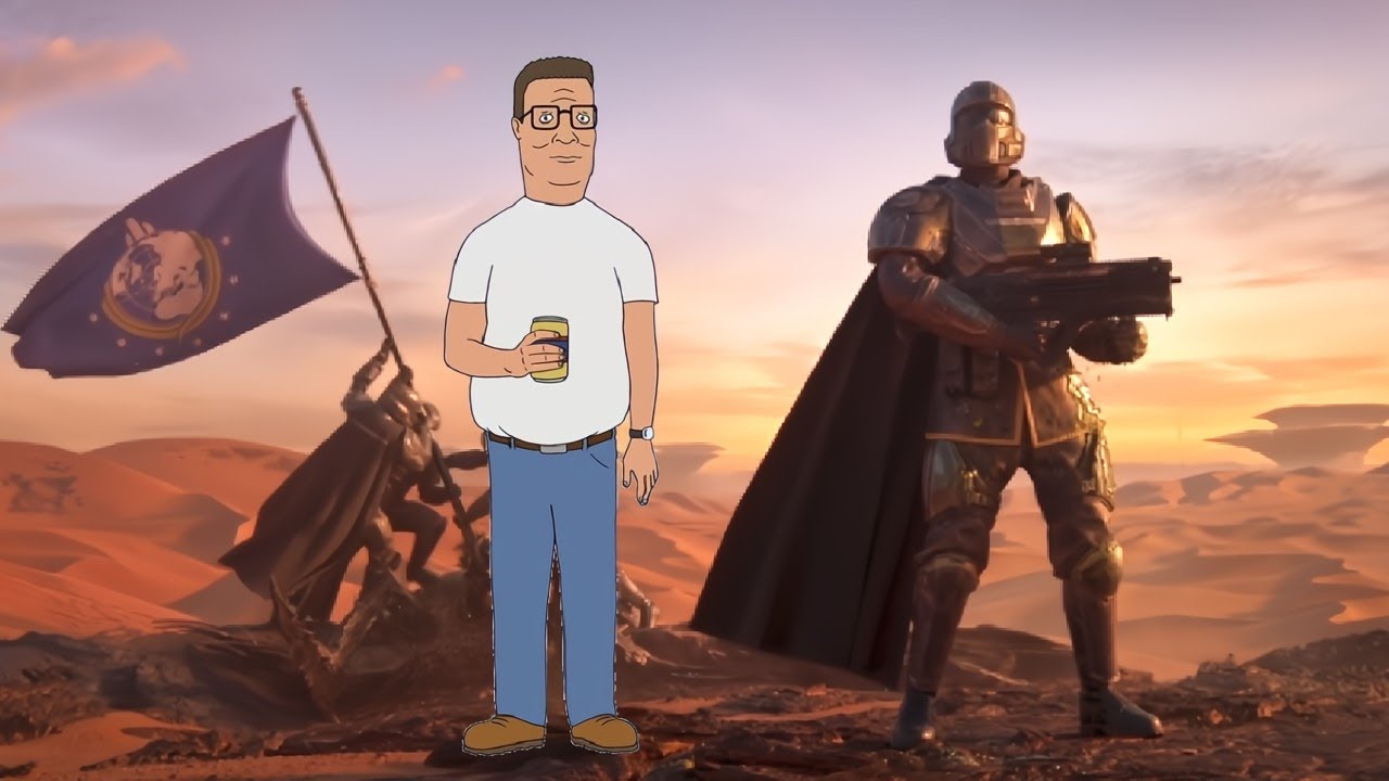 That Helldiver Ain’t Right- Hank Hill, Probably - YouTube
