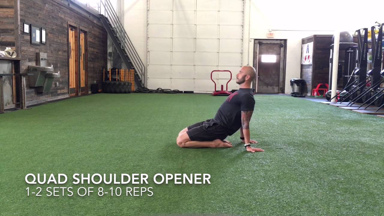 Quad Shoulder Opener - YouTube