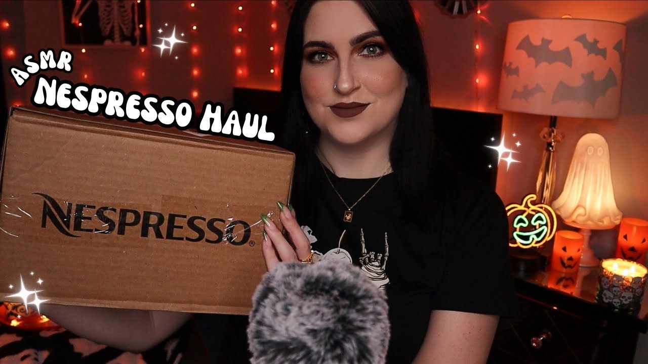 ASMR Nespresso Haul | My Favorite Pods for Fall ☕️🍂 - YouTube