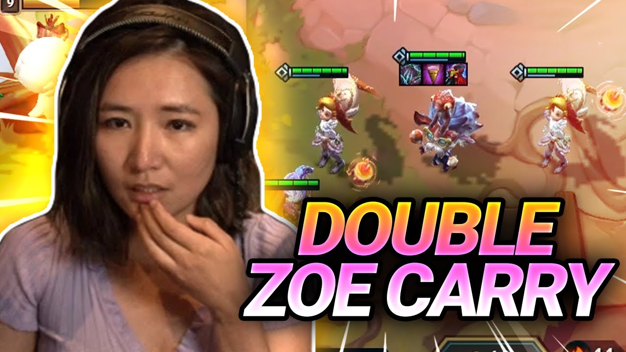 DOUBLE ZOE 2 ⭐⭐ MAGE REROLL I TFT Dragonlands - YouTube