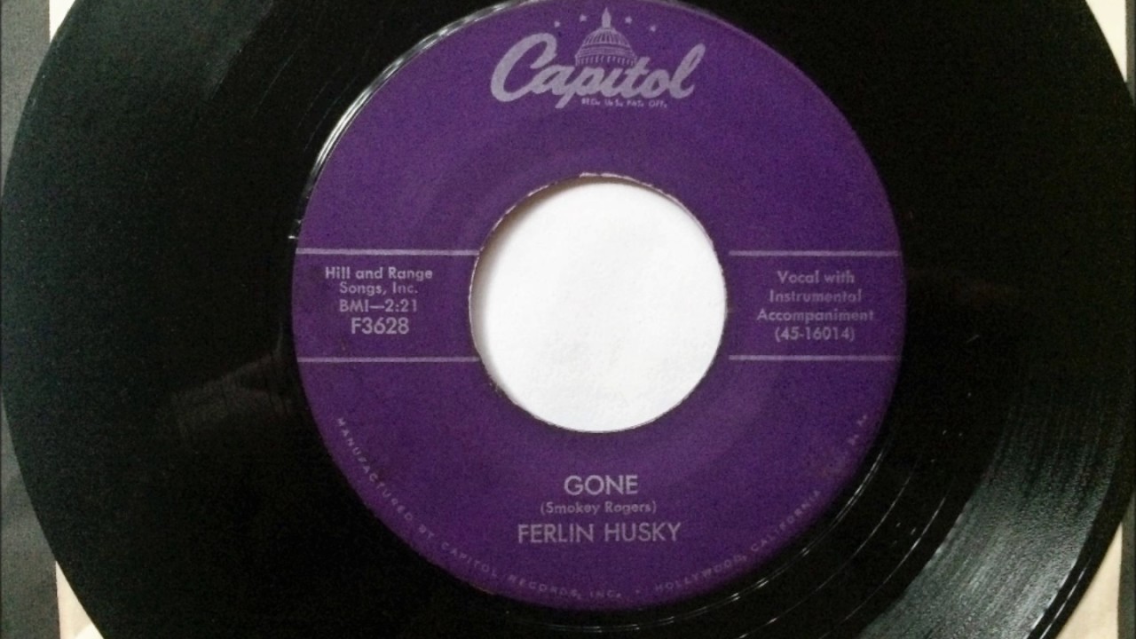 Gone , Ferlin Husky , 1957 - YouTube