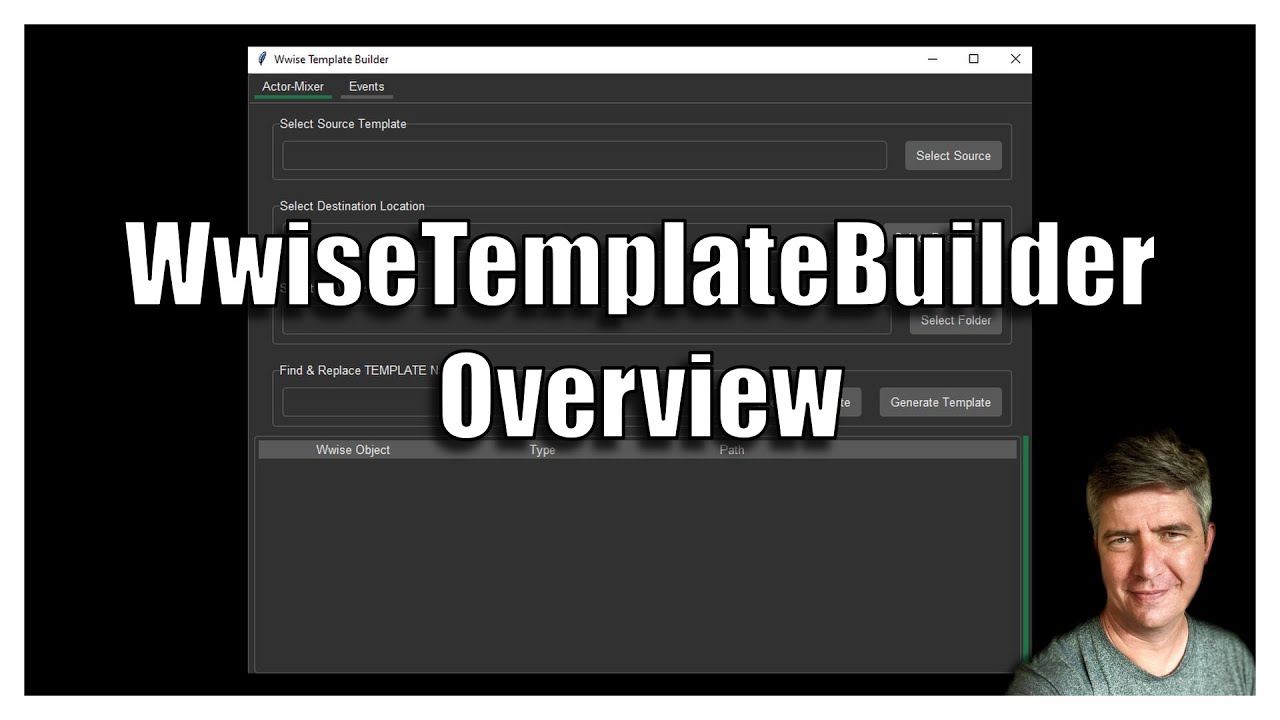 WwiseTemplateBuilder: An overview a WAAPI tool to help reuse Wwise ...