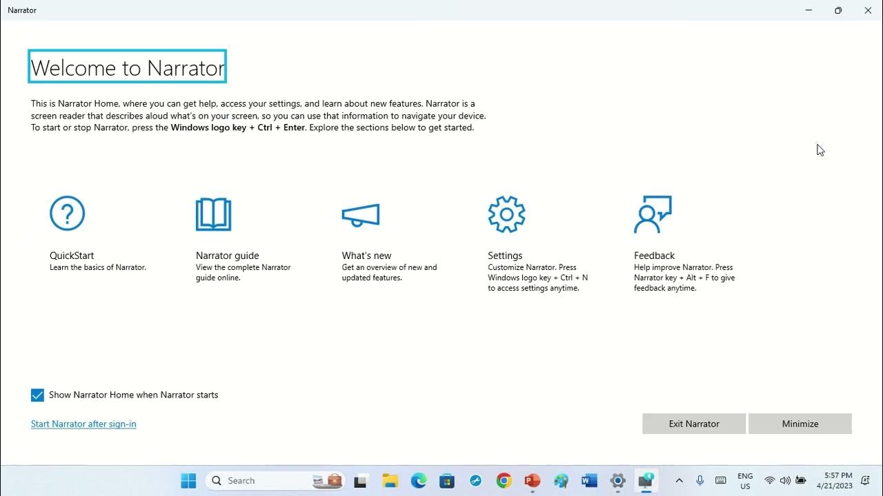 How to Change Narrator Voice in Windows 11 - YouTube