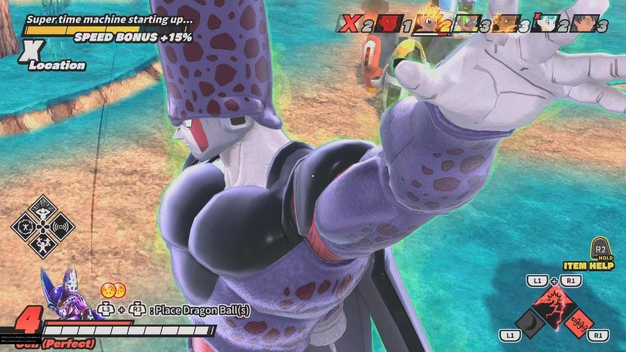 Cell can easily sweep through survivors|DBTB - YouTube