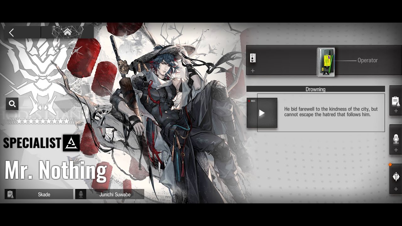 Arknights / Operator Records / Mr. Nothing - YouTube