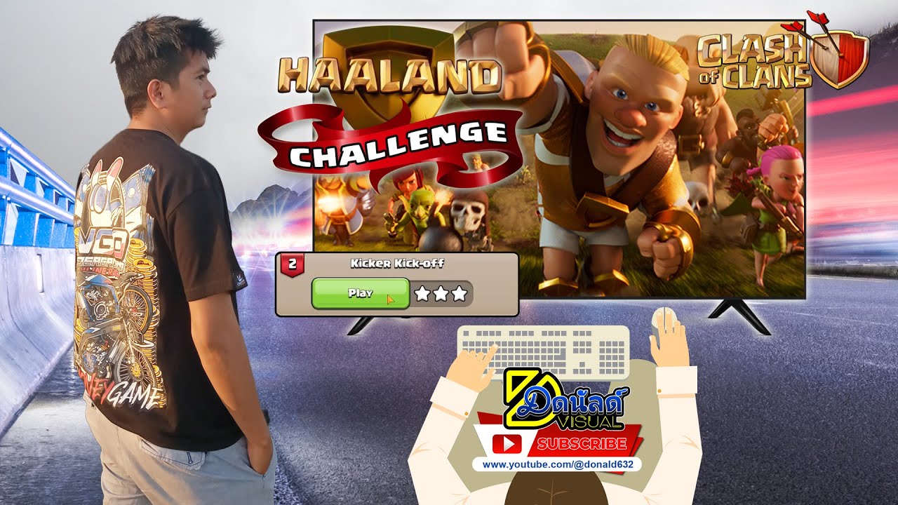 COC Haaland's Challenge 2: Kicker Kick off - YouTube
