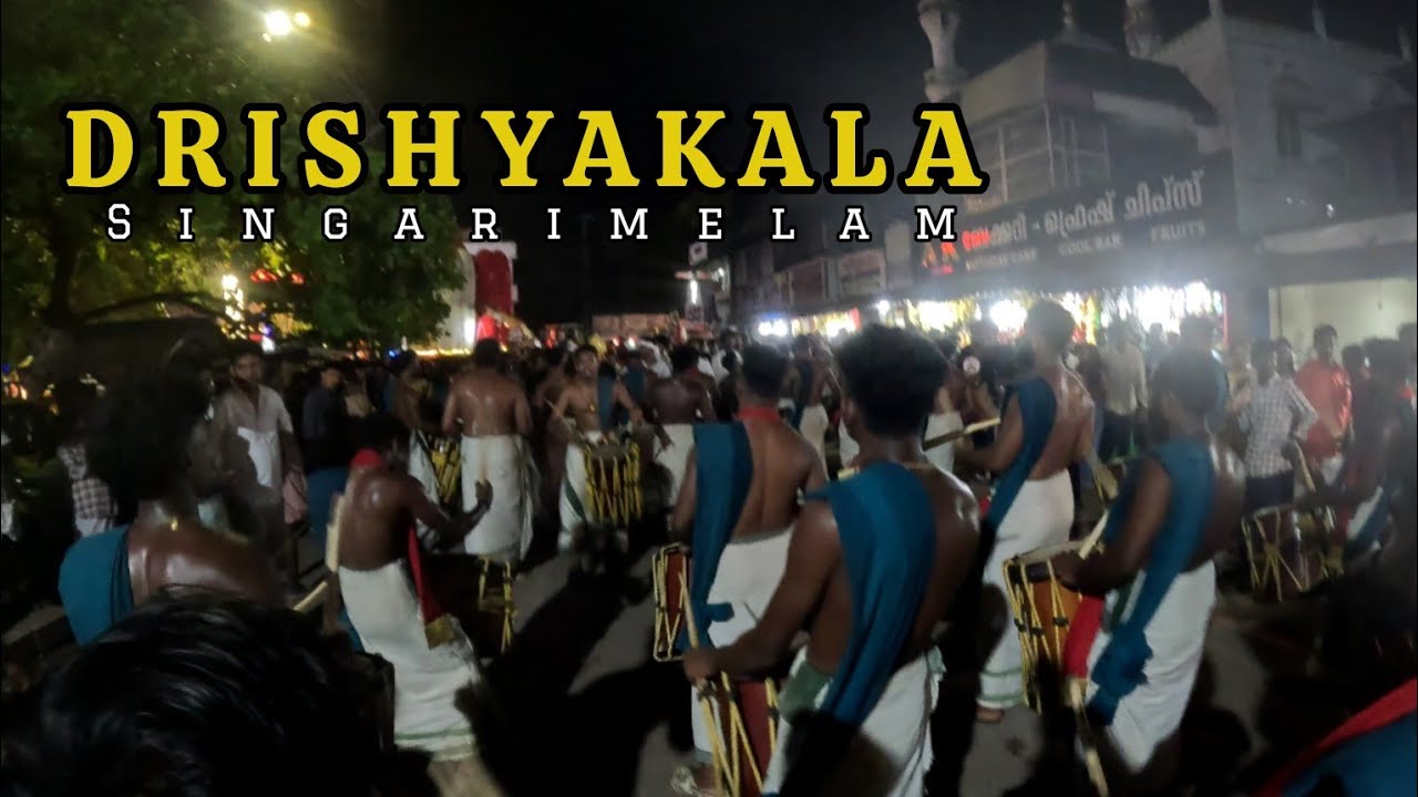 DRISHYAKALA SINGARIMELAM | Ochira 28 #onam #2024 ദൃശ്യകല ശിങ്കാരിമേളം - YouTube
