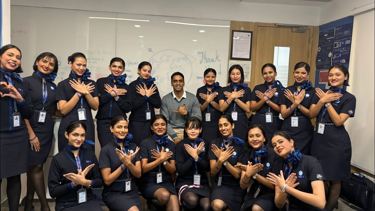 Cabin crew graduation dance at ifly ️ ️ #indigo #flightattendant # ...