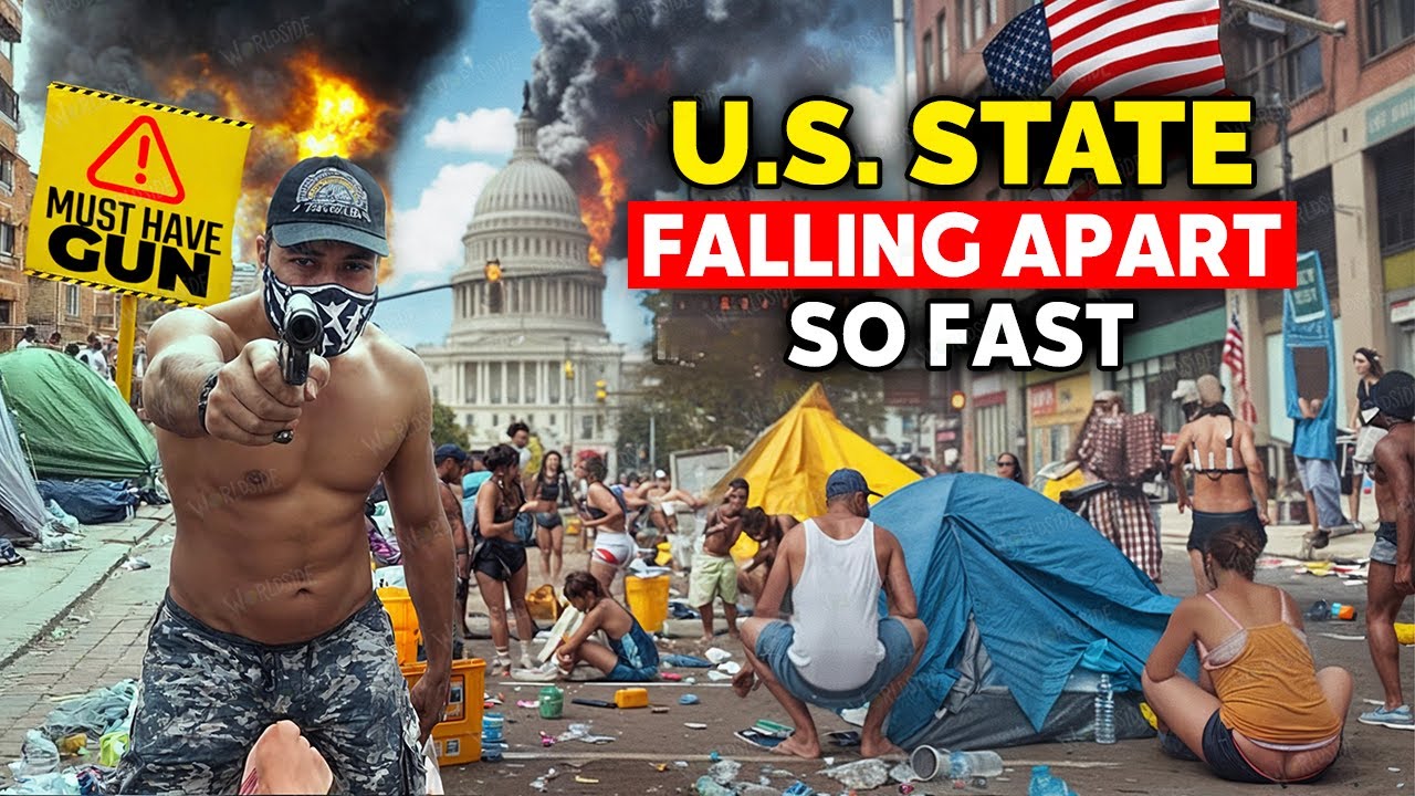 Top 10 States Collapsing Fastest in America Due to Crime and ...