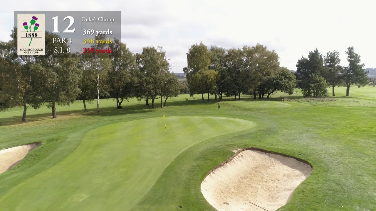 Marlborough Golf Course Hole 12 - YouTube