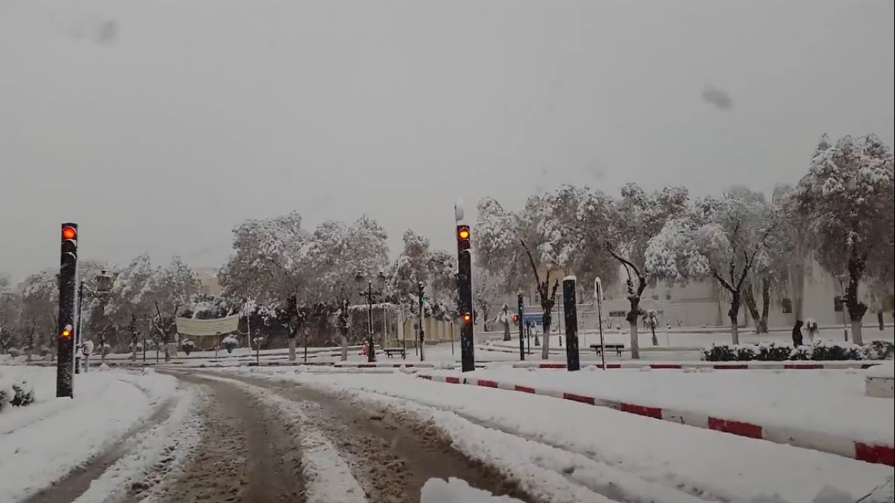 Setif sous la neige - سطيف تحت الثلج - YouTube