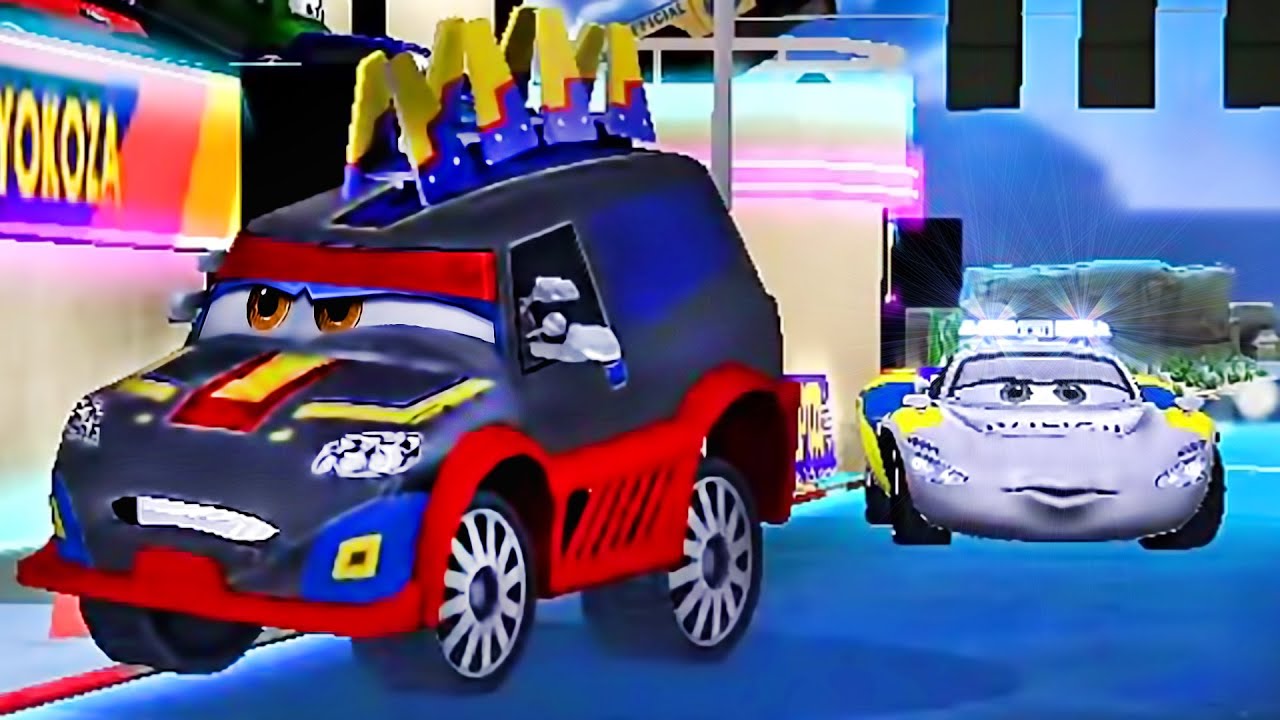 Cars: Fast as Lightning - Yokoza walks away from the chase - YouTube