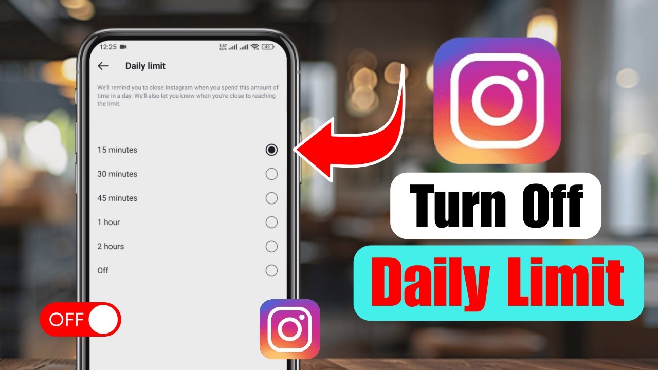 How To Turn Off Daily Limit On Instagram - YouTube