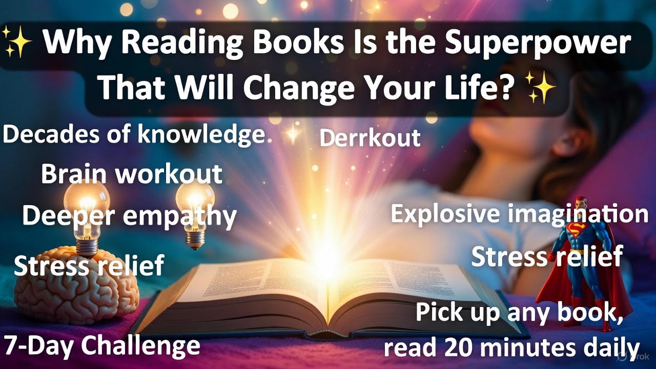 Why reading books can change your life? - YouTube