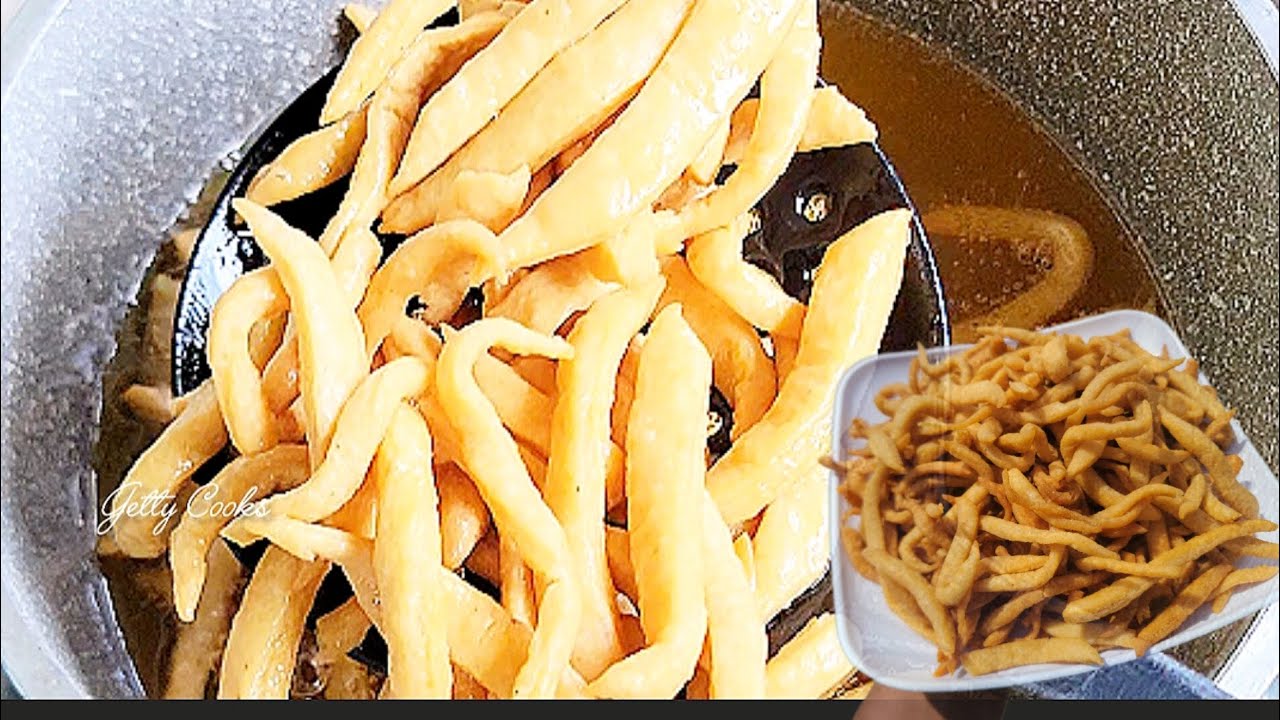I DISCOVERED A NEW WAY OF MAKING CHIN CHIN/ACHOMO RECIPE/How to make ...