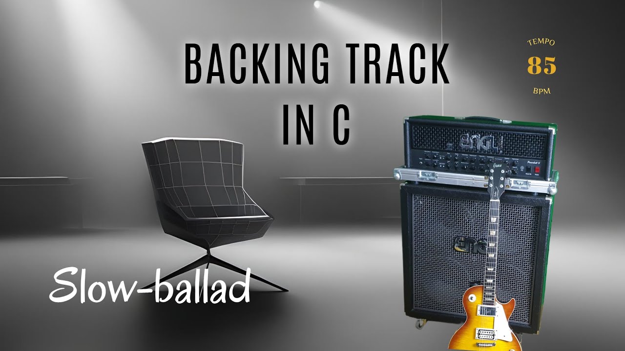 Slow Backing Track ballad Jam in C - YouTube