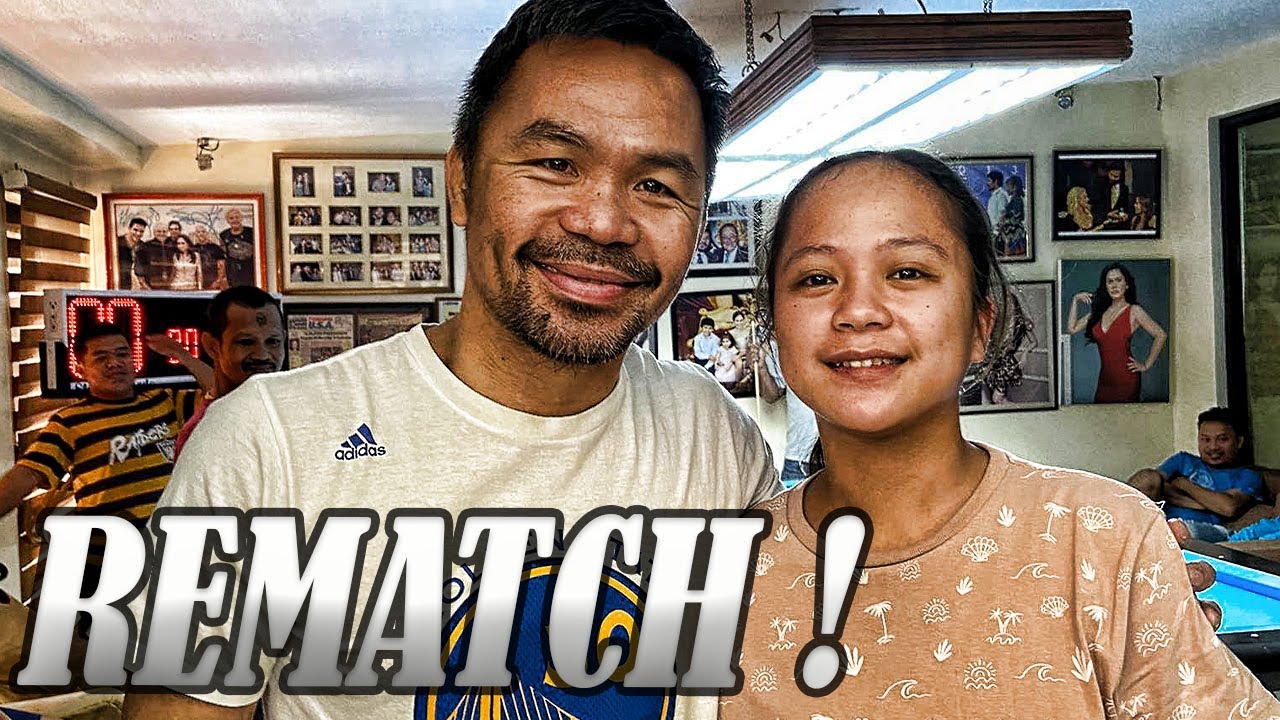 8 DIVISION WORLD CHAMP MANNY PACMAN PACQUIAO VS YOUTUBE SENSATION RICA ...