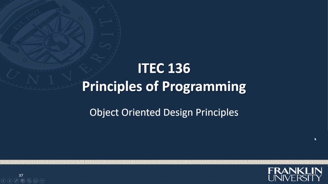 8 4 OOP Principles YouTube 8 4 OOP Principles YouTube