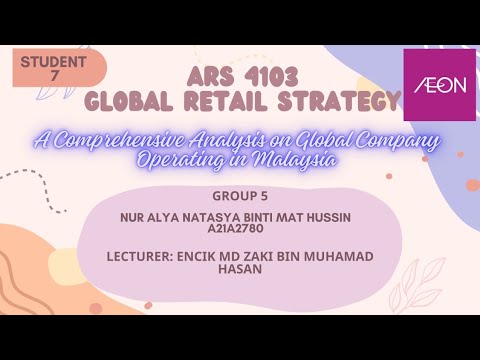 ARS4103 | GLOBAL RETAIL STRATEGY | GROUP ASSIGNMENT - YouTube