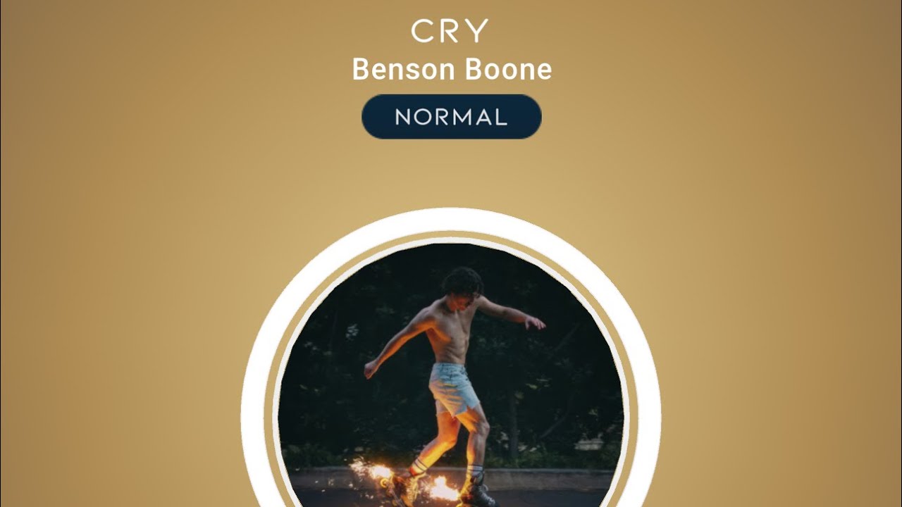 [Beatstar] Cry - Benson Boone / DP SR 50K - YouTube