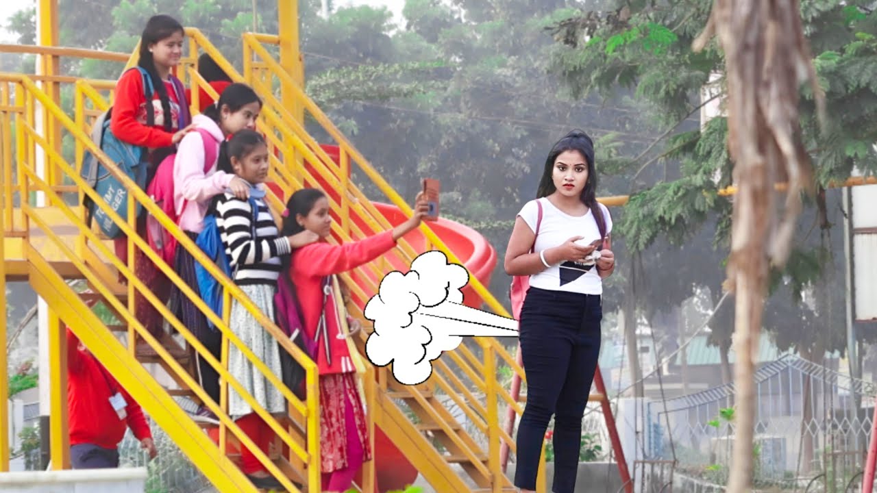 Farty Party Prank on Girls Part- 210 😜! N2o Shreya - YouTube