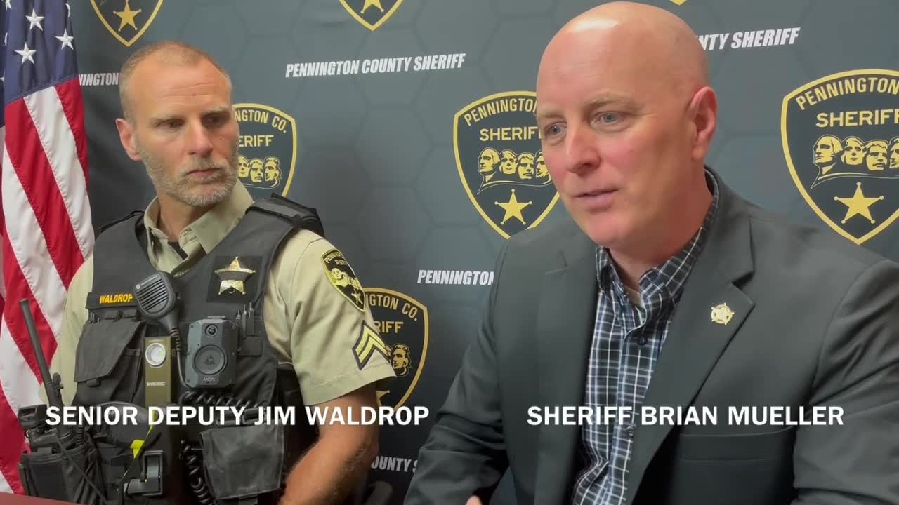 Pennington County Sheriff reacts to death of Kaitlin Leising - YouTube