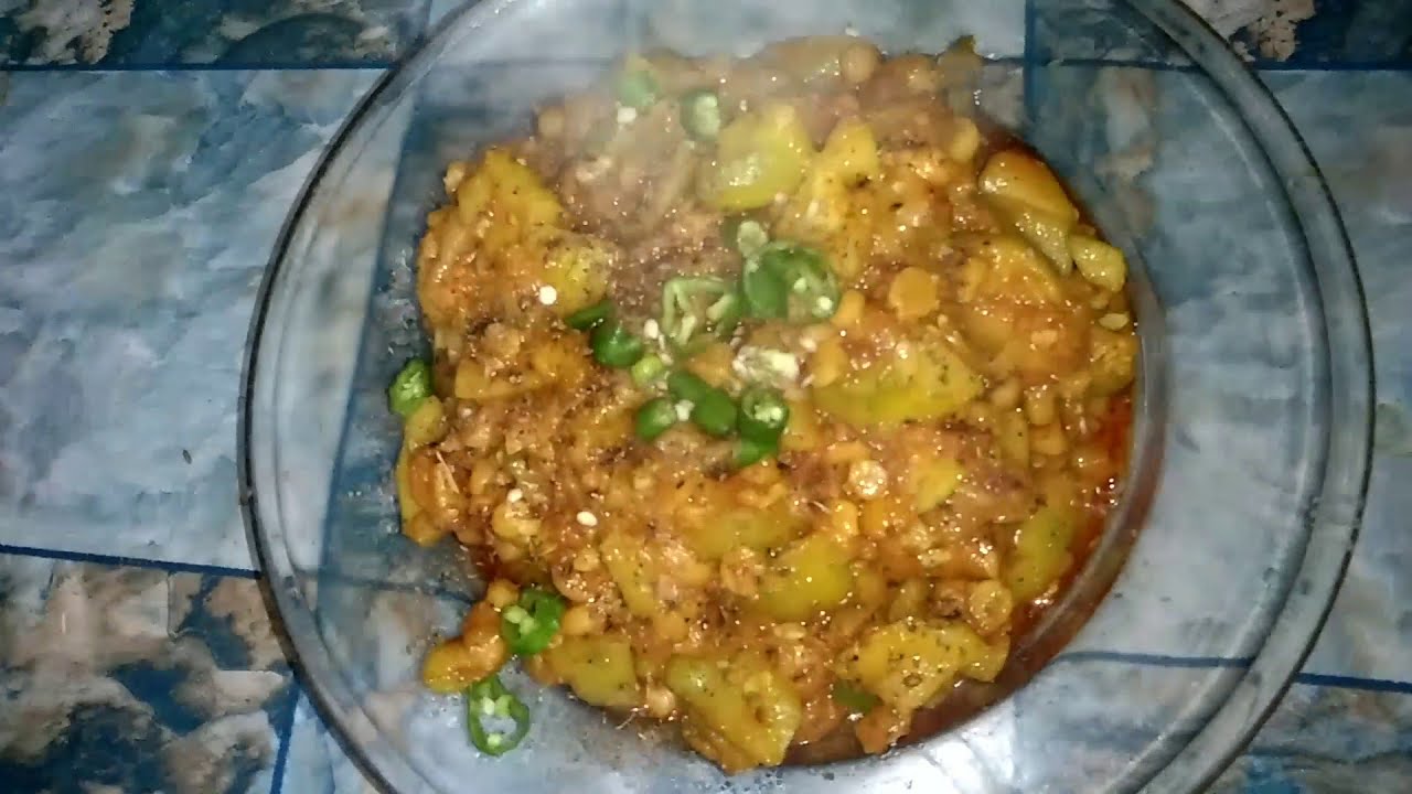 Chappan Kaddu Or Chany Ki Dall ka Salan /To Make Chappan Kaddu Mazydar ...