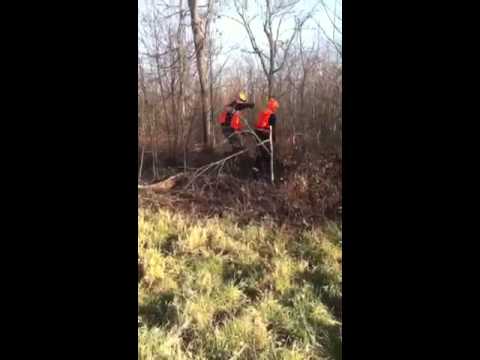 Easy way to drag deer - YouTube