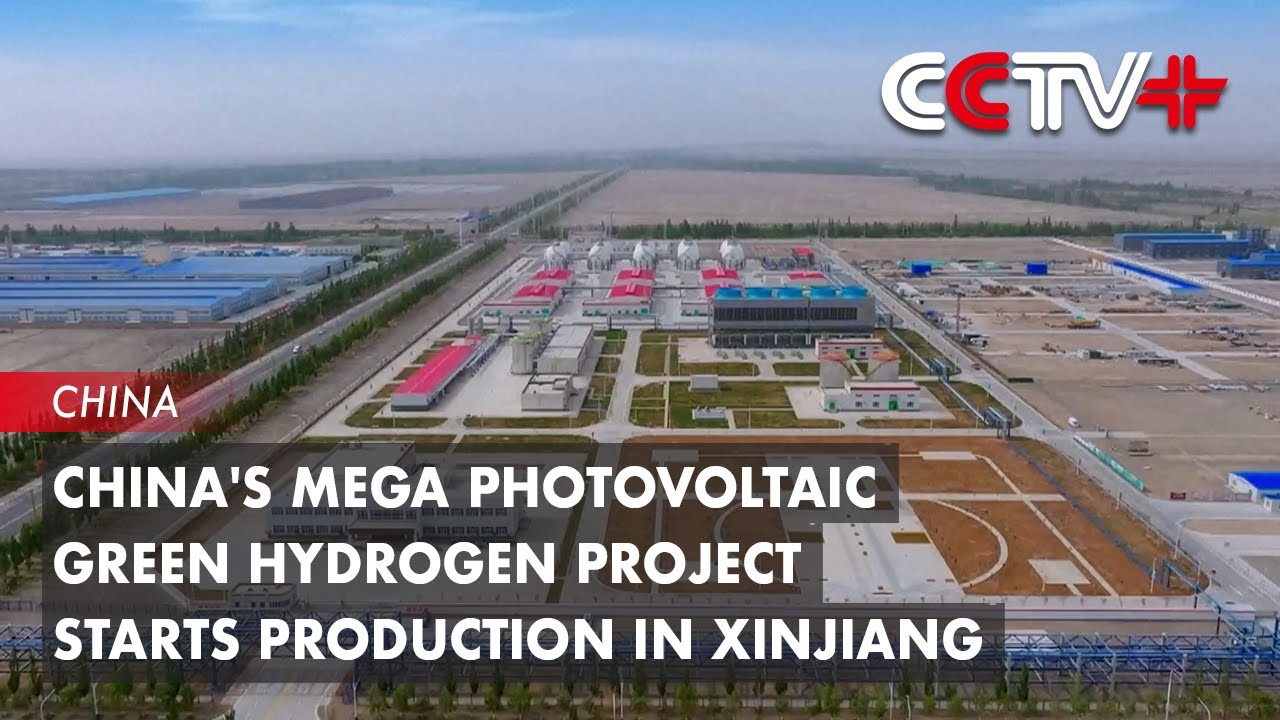 China's Mega Photovoltaic Green Hydrogen Project Starts Production in ...
