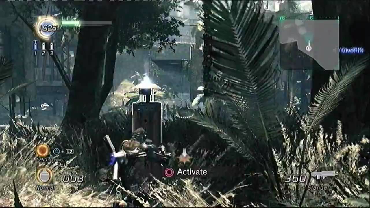 Lost Planet 2 multiplayer Demo, Datapost Battle on map Turbulent Jungle ...