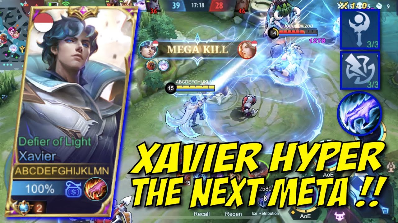 REASONS WHY YOU MUST BUY NEW HERO XAVIER MAGE | HYPER GAMEPLAY XAVIER ...