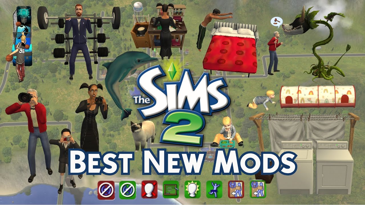 The BEST NEW Sims 2 Mods of the Year! - YouTube
