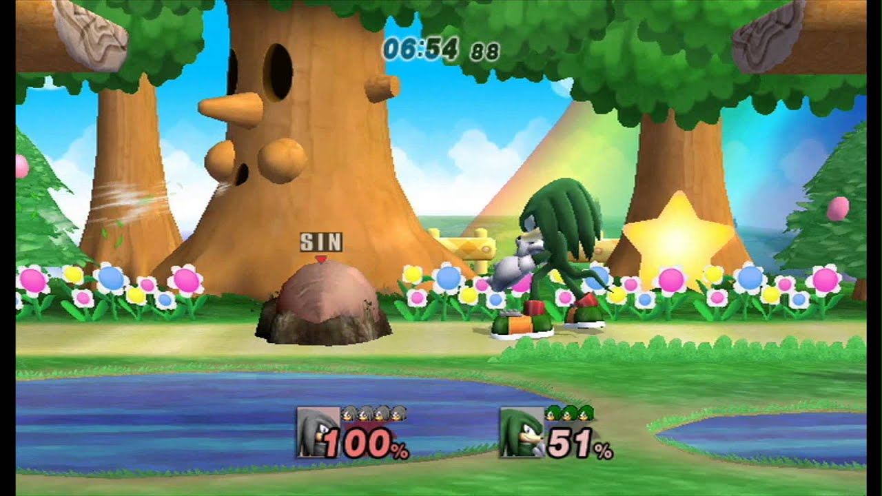 Messing around with Knuckles in Project M: Part 2 - YouTube