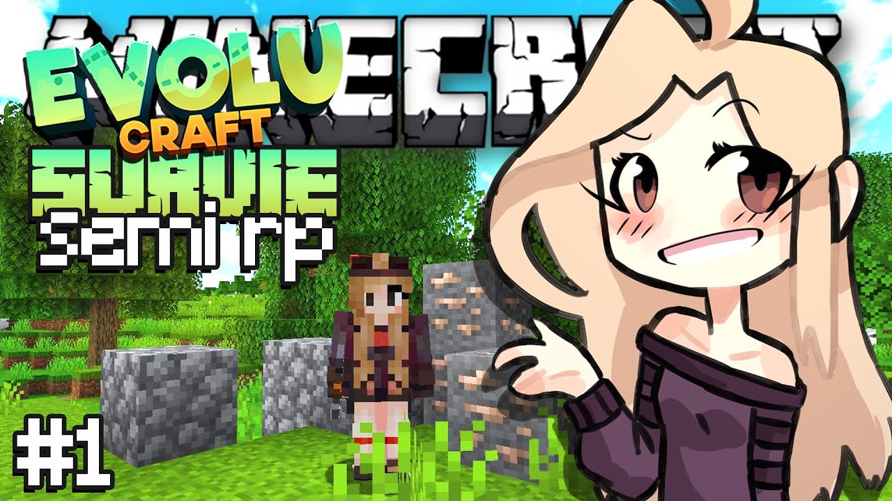 NOUVELLE SURVIE 1.16: Je débute sur EVOLUCRAFT !! EP1/3 (DÉCOUVERTE ...