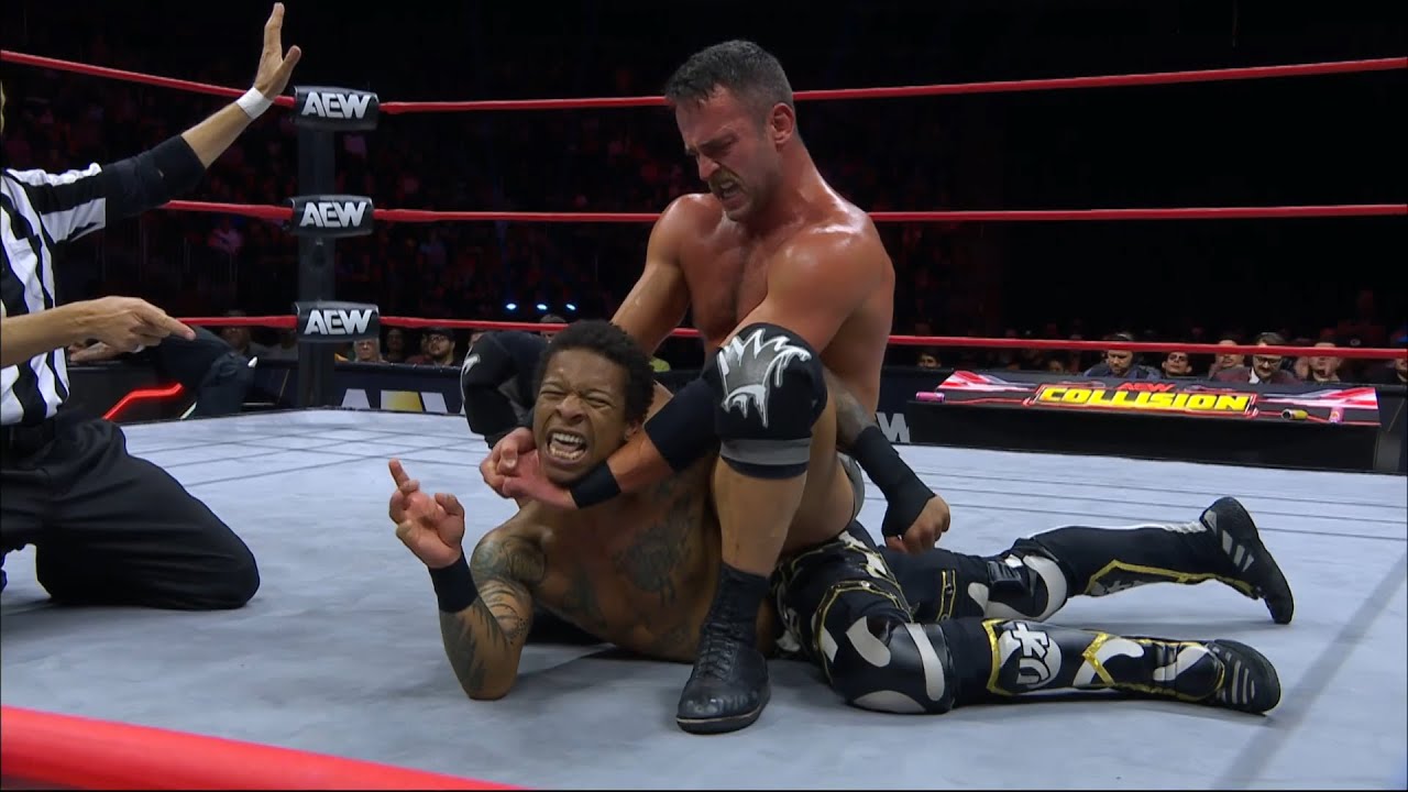 Roderick Strong vs Lio Rush AEW Collision Jun 1 2024 Full Match Part 1 ...