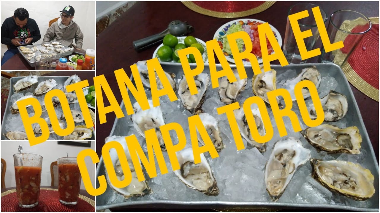 coctel de ostión por el cumpleaños del compa toro - YouTube