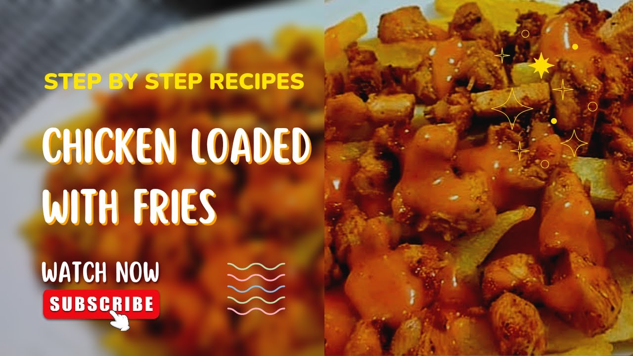 French Fries with Chicken || Chicken Loaded with Fries || Texrex ...