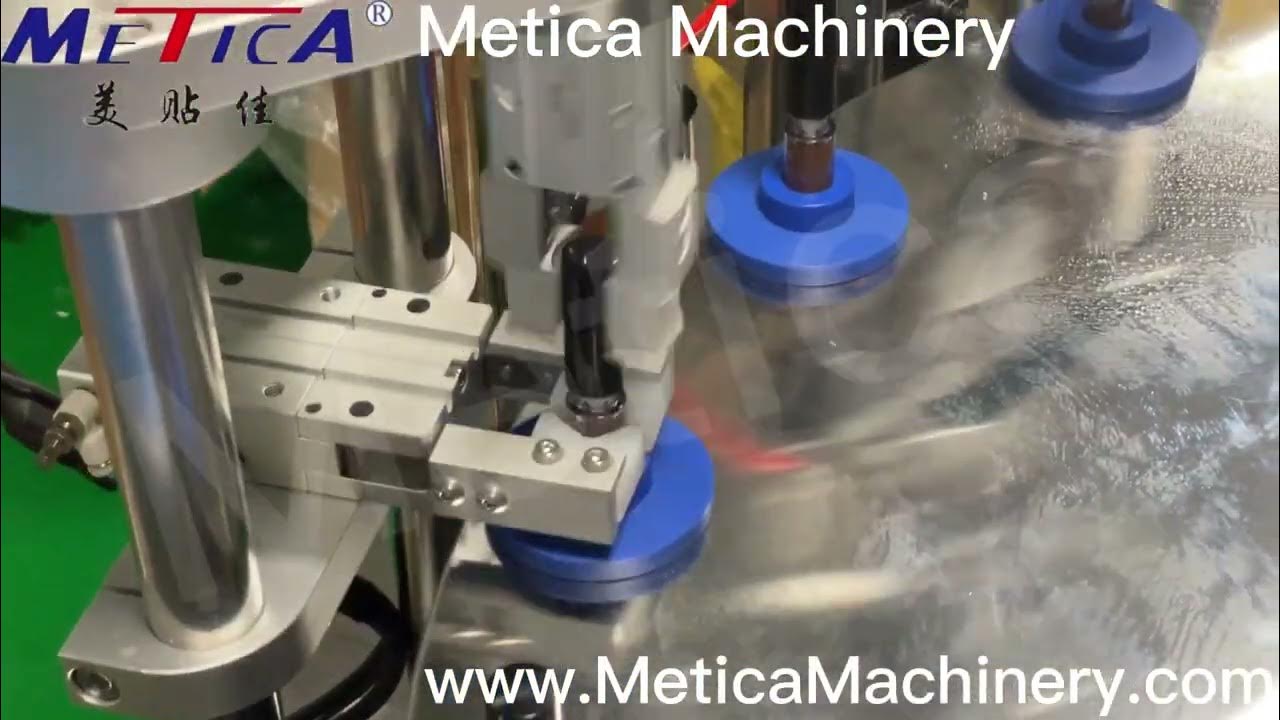 Automatic Lipstick/Lip Balm/Lip Gloss filling and capping machine - YouTube