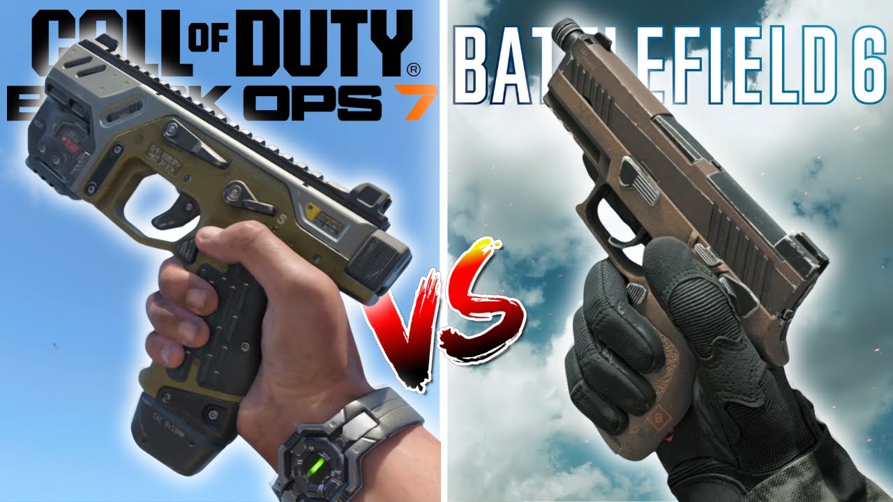 Call of Duty Black Ops 7 vs Battlefield 6 - Direct Comparison - YouTube