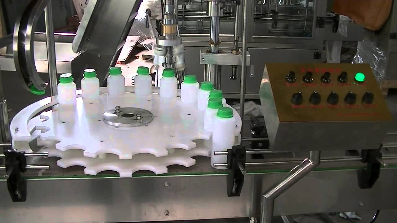 fully automatic single head roll capping equipment with Three pole type ...