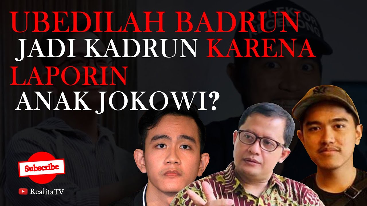 WAWANCARA DENGAN UBEDILAH BADRUN: EMANG ANAK PRESIDEN GA BOLEH BISNIS ...