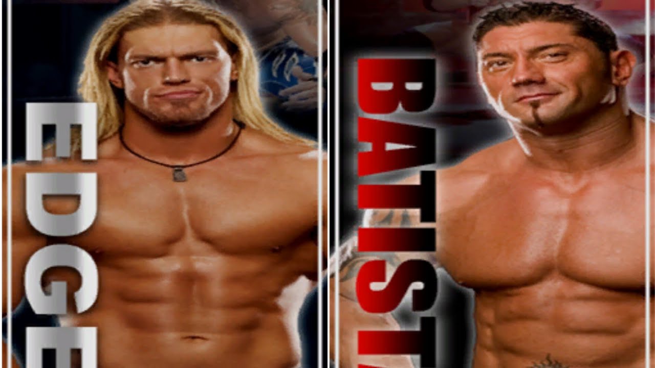 WWE SmackDown vs Raw 2007 - Edge vs Batista (World Heavyweight ...