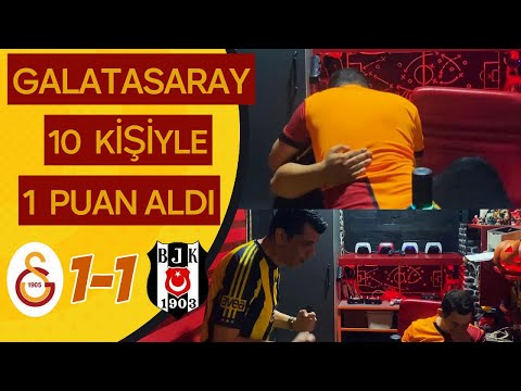 💛❤️ Fanatik Taraftarlar GALATASARAY 1-1 BEŞİKTAŞ Maçını İzlerse