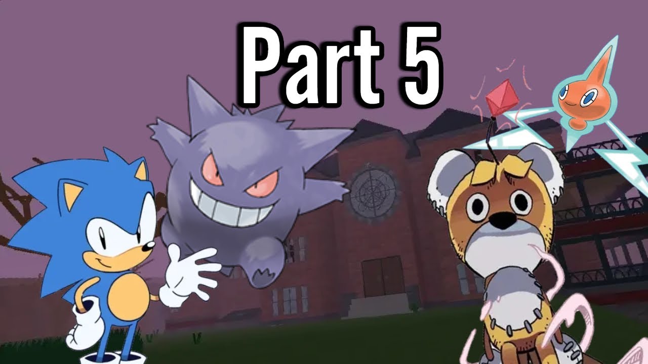 Pokemon Brick Bronze [5[ (A HUNTED HOUSE + ABSOL) extra scary - YouTube