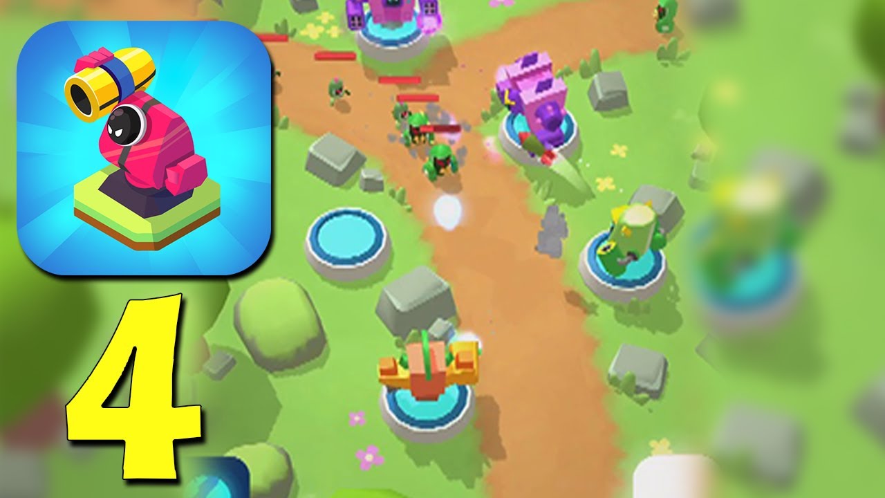 Merge Tower Bots - Gameplay Walkthrough Android, IOS Part 4 - YouTube