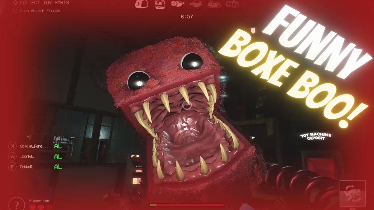 Funny Boxe Boo in Project Playtime - YouTube