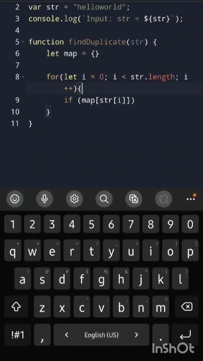 Duplicate Characters In A String Count Duplicate Characters Shorts Dsa String Javascript