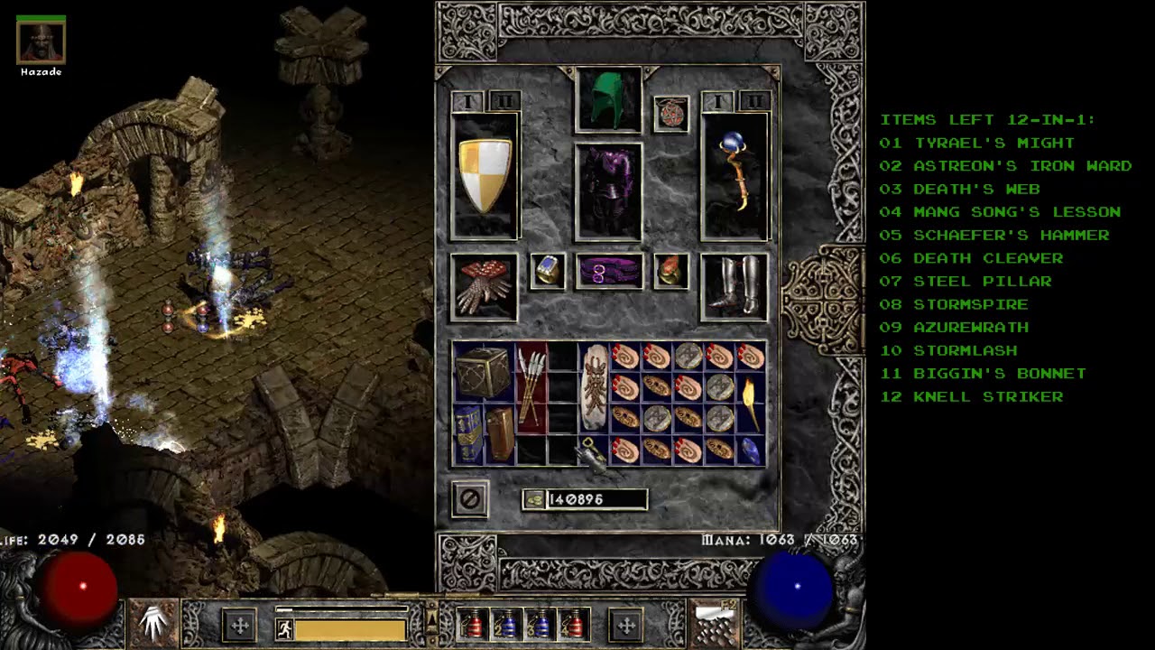 Diablo 2 - Stormlash Drop - Holy Grail (491 out of 502) - Rare Item ...