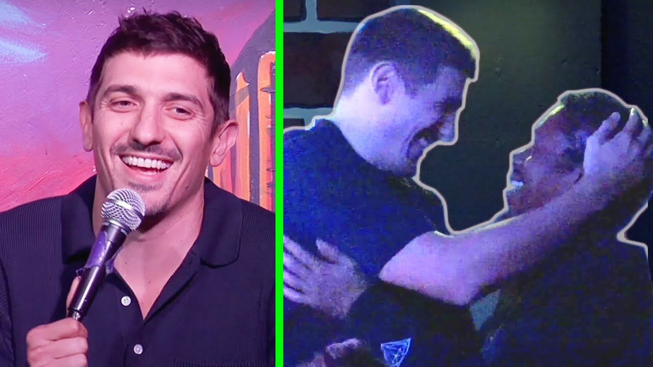 HUGGING A HECKLER | Andrew Schulz | Stand Up Comedy - YouTube